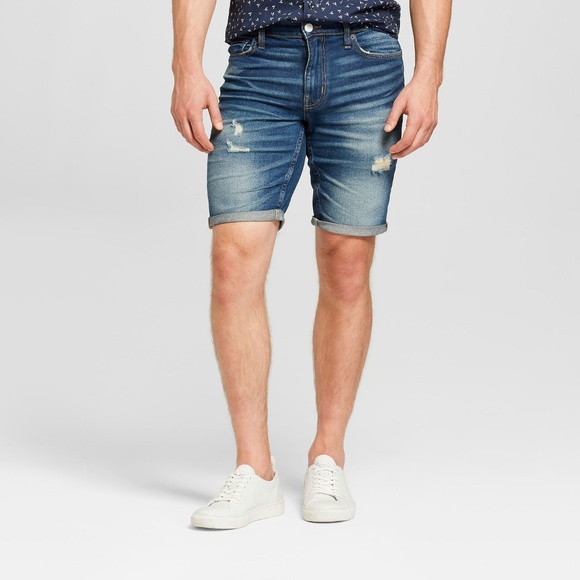 Goodfellow & Co | Shorts | 5 Abel Blue Slim Total Flex Jorts Jean Short ...